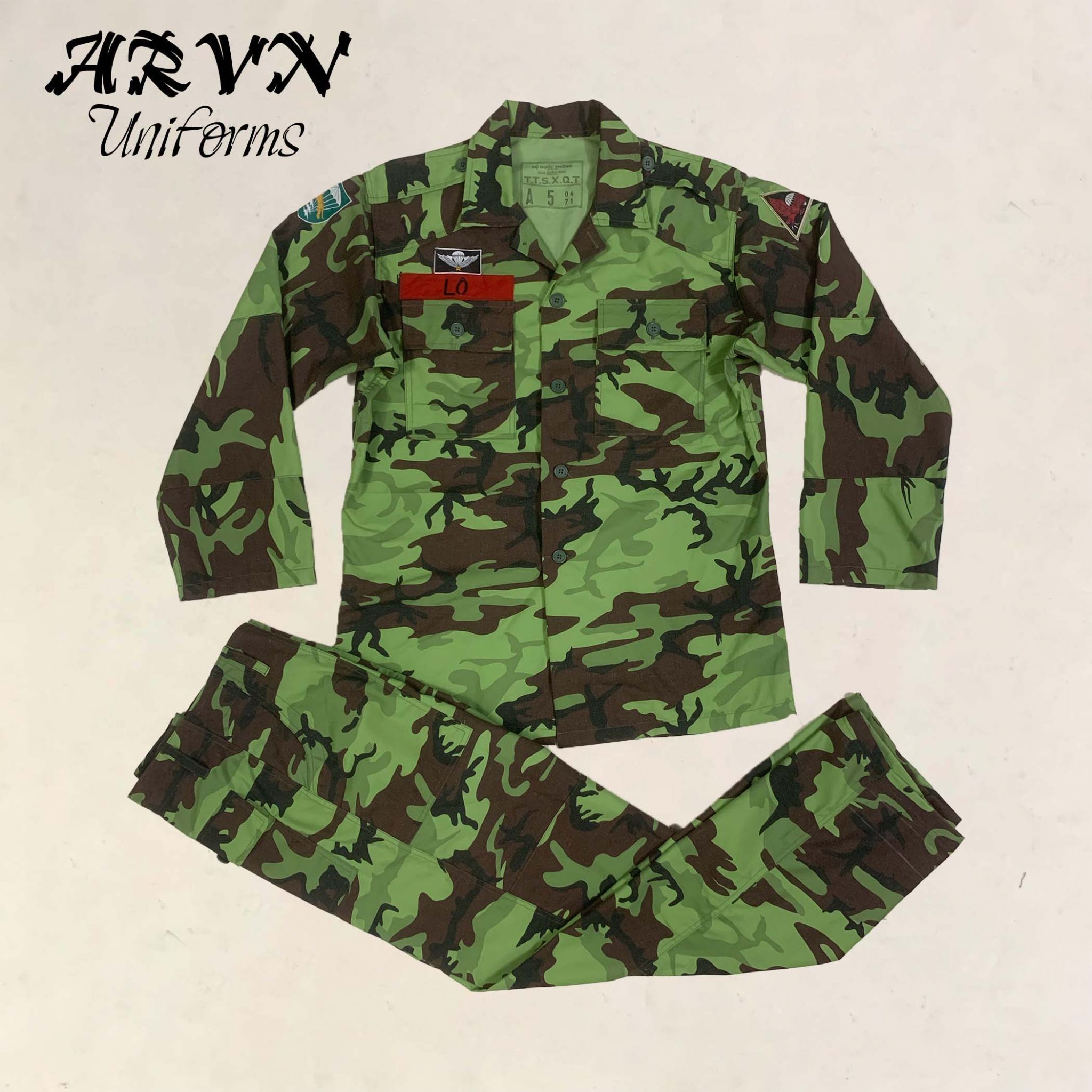 ERDL Rangers BDQ – Customize order – ARVN Uniforms