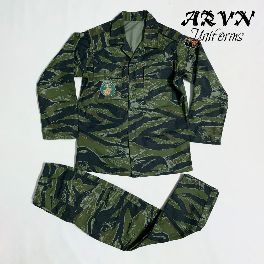 TQLC 1966 South Vietnam Marines Tiger Stripe – Customize order – ARVN ...